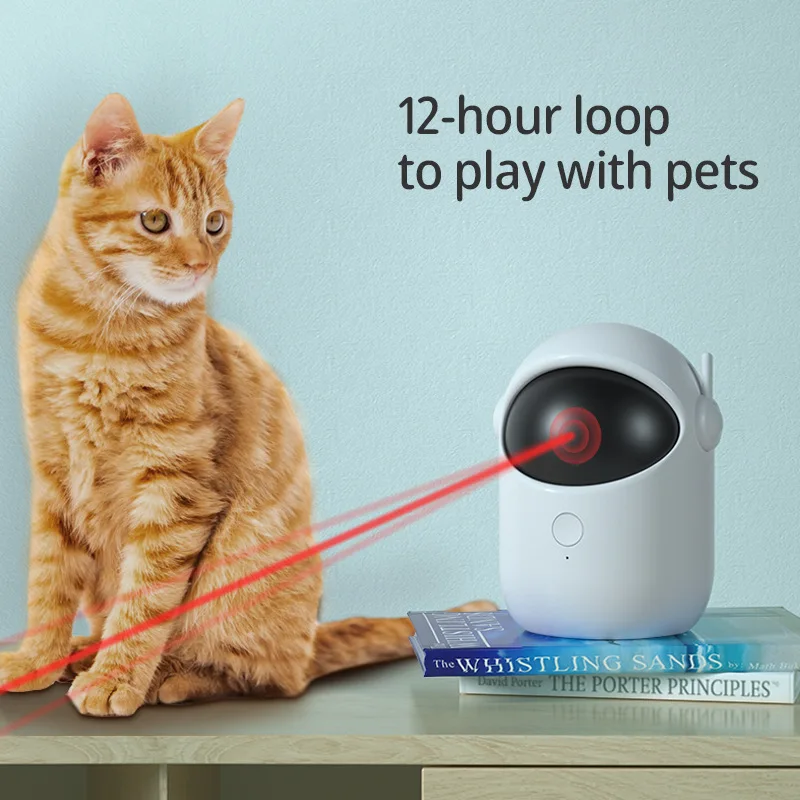 LMZOE-Automatic-Cat-Toy-Interactive-Smart-Teasing-Pet-Laser-Indoor-Toys ...