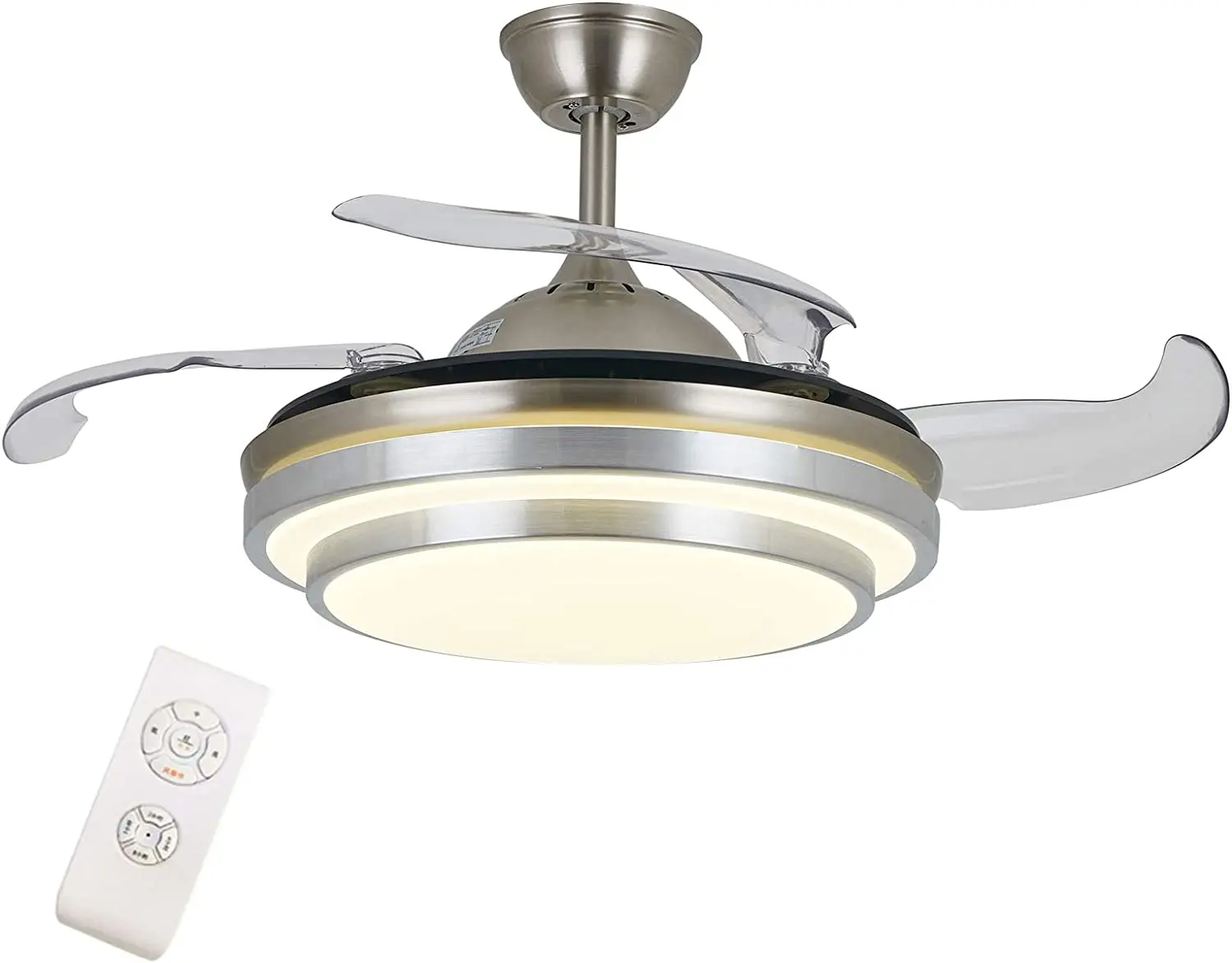 42-Chandelier-Ceiling-Fan-with-Lights-Retractable-Blade-Ceiling-Fans ...