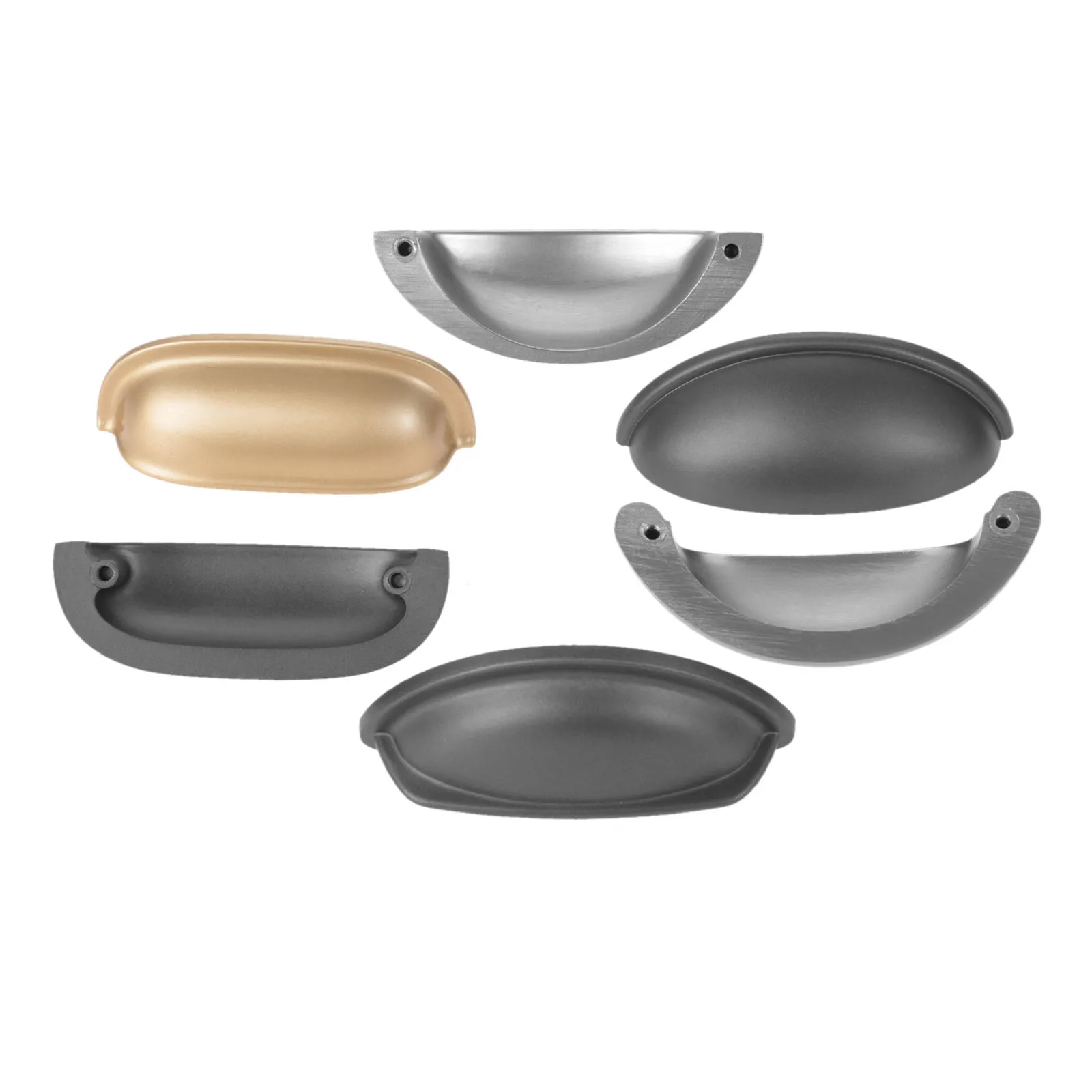 1Pc-64-76mm-Shell-Shape-Cabinet-Handles-and-Knobs-Drawer-Kitchen ...