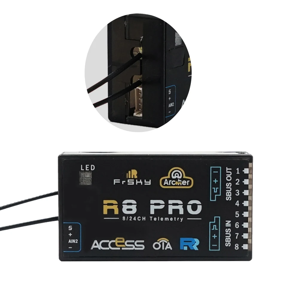 R8-Pro-2-4GHz-8-High-precision-PWM-Channels-FrSky-RSSI-PWM-output-S8R-8 ...
