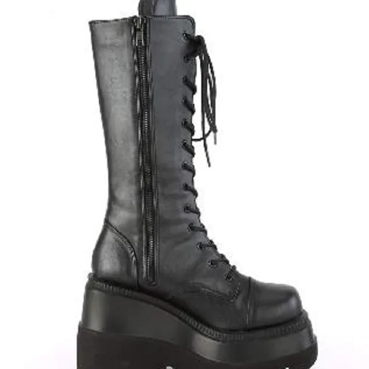 Gran oferta de botines de fondo grueso de estilo gótico para temporada ...
