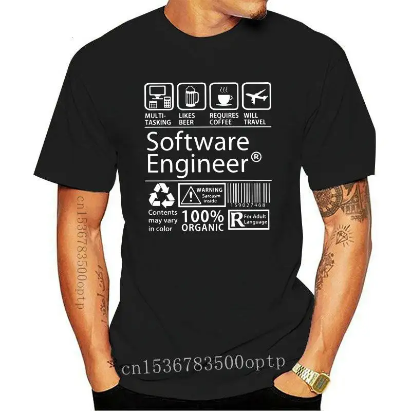 Camiseta-de-programaci-n-de-ingeniero-de-Software-para-hombre-camisa ...