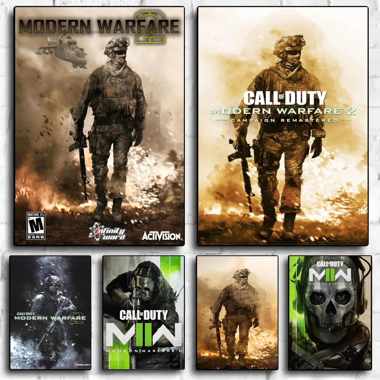 mw2-Poster-Decorative-Painting-Canvas-Poster-Wall-Art-Living-Room ...