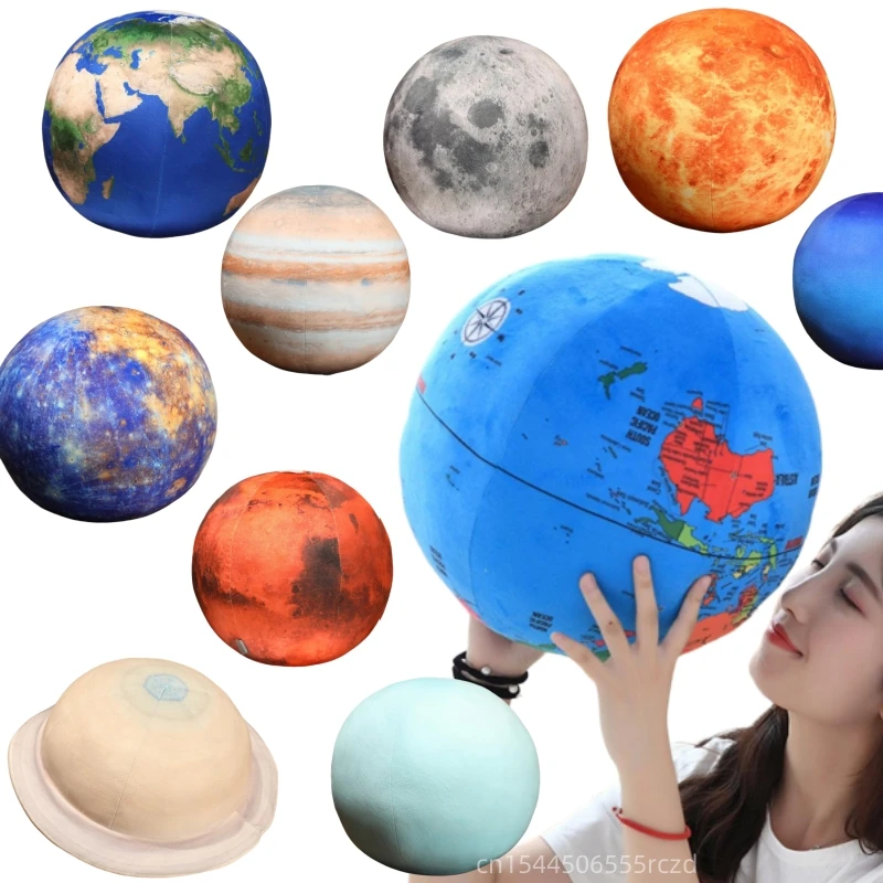 Simulated-Planets-In-The-Solar-System-Stuffed-Toys-Earth-Sun-Mars-Moon ...