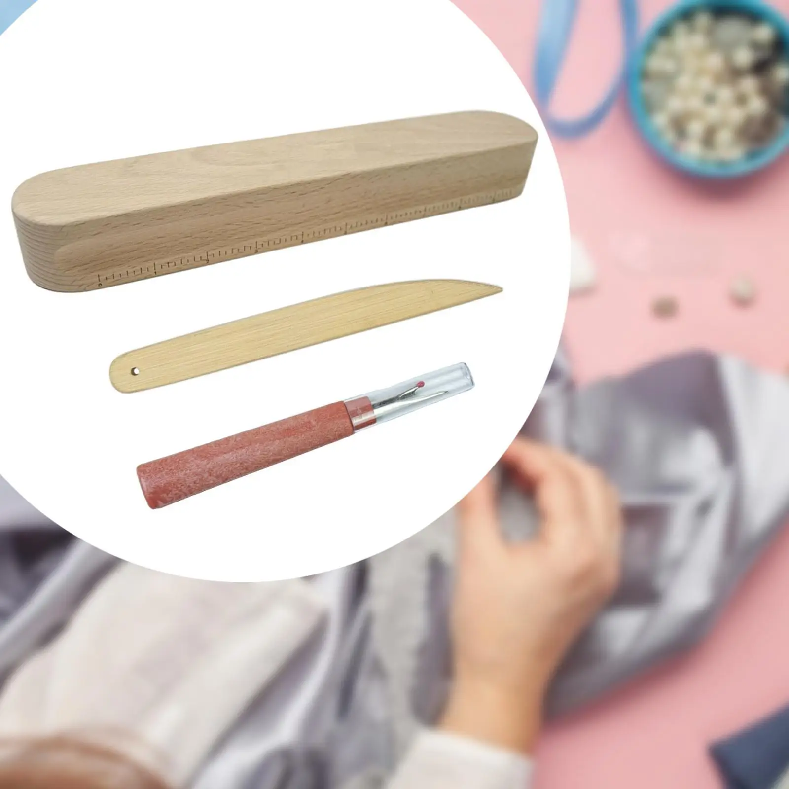 Wooden-Tailor-Clapper-Easy-to-Use-Seam-Ripper-for-Ironing-Quilting ...