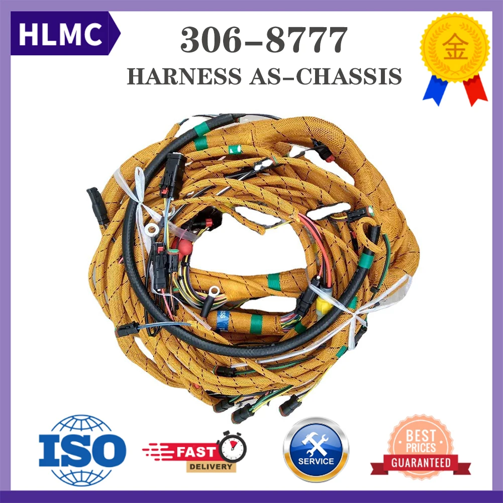 Engine-Excavator-EFI-External-Cabin-Wire-Harness-E320D-323DL-C6-4 ...