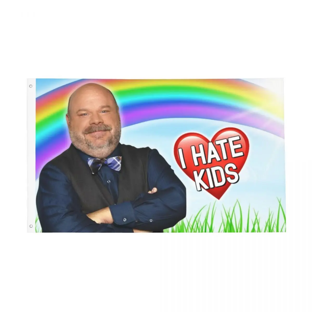 Bertram-Hate-Kids-Flag-Outdoor-Banner-All-Weather-Funny-Meme-Art ...