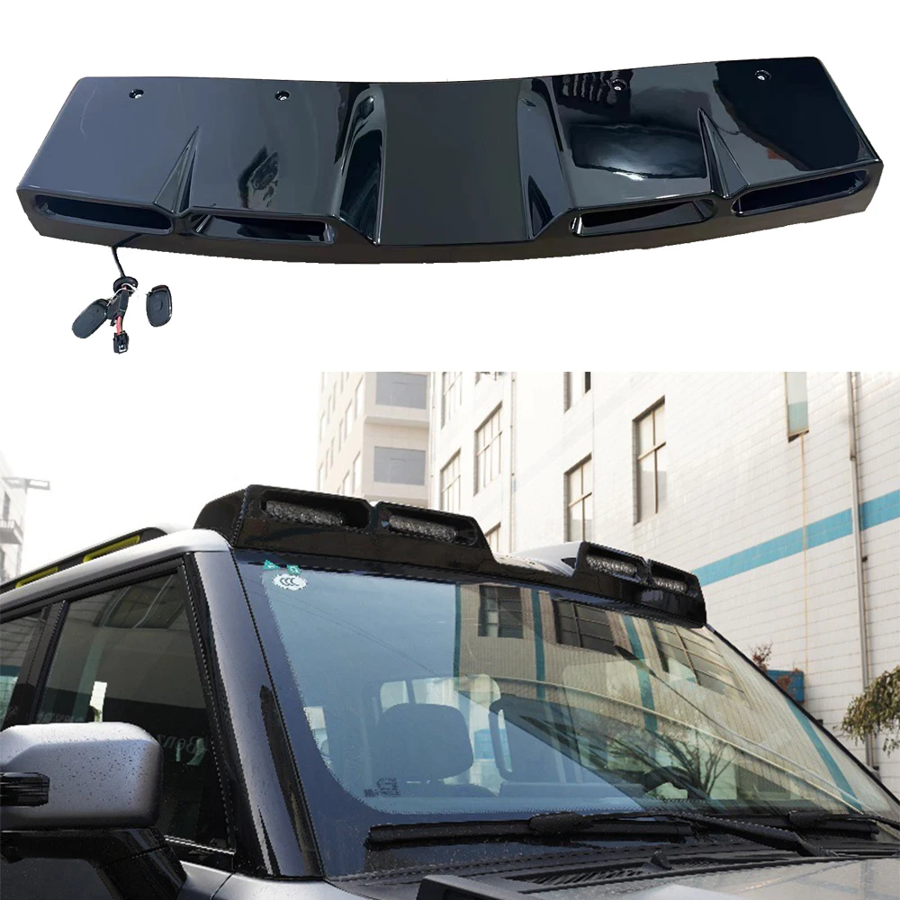 For-Chery-Jetour-Traveler-T2-2023-2024-Roof-Spoiler-Spotlight-Led-Off ...
