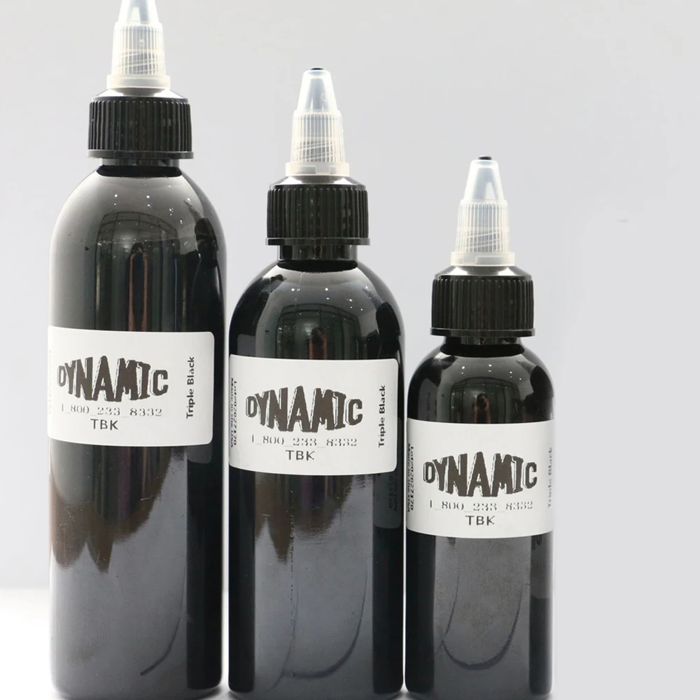 60ml-90ml-120ml-Black-Pigment-Tattoo-Ink-Easy-To-Color-Body-Painted ...
