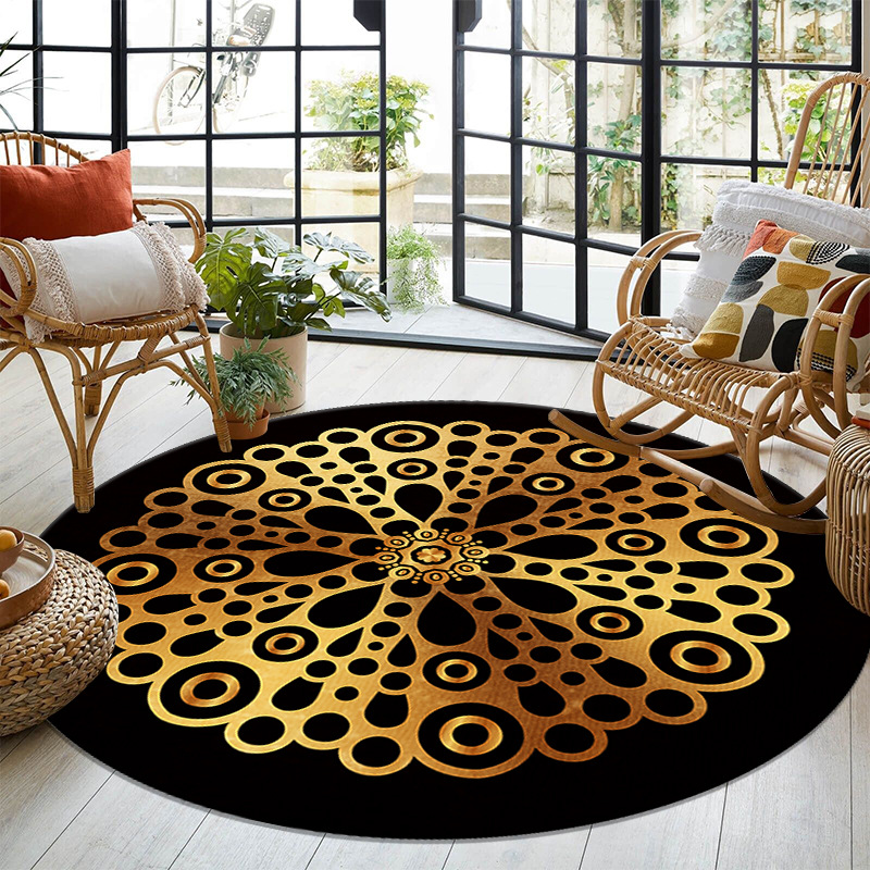 Mandala Rug | Diamond Rug – Gflashy