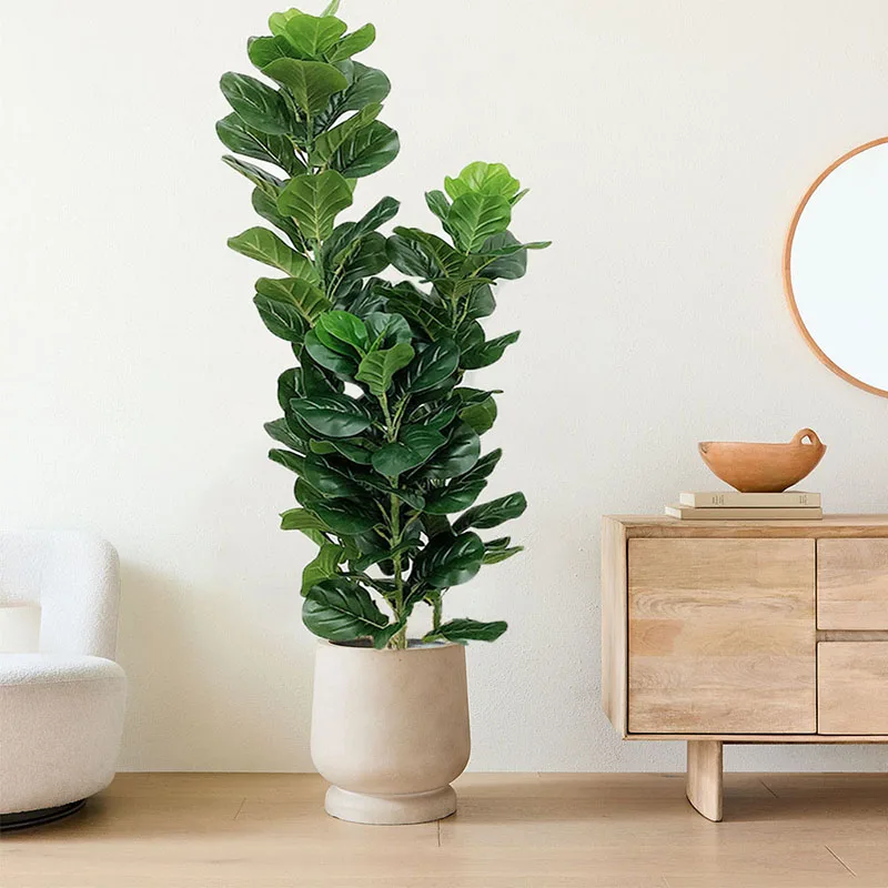150cm-Tropical-Tree-Large-Fake-Ficus-Lyrata-Plant-Artificial-Ficus ...
