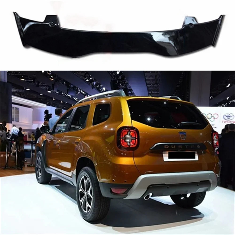 Gebruik-Voor-Dacia-Duster-2018-2020-Spoiler-Abs-Plastic-Koolstofvezel ...
