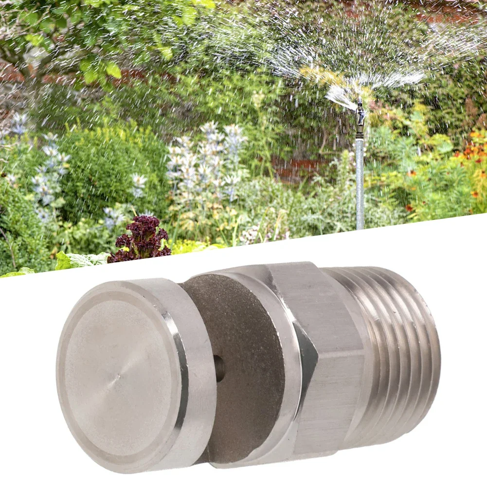 Wide-Spray-Angle-Boomless-Nozzle-1-2-Stainless-Steel-Deflector-Sprayer ...