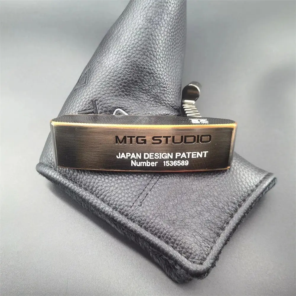 Golf-Putter-One-knife-carving-copper-silver-black-golf-putter-length-32 ...