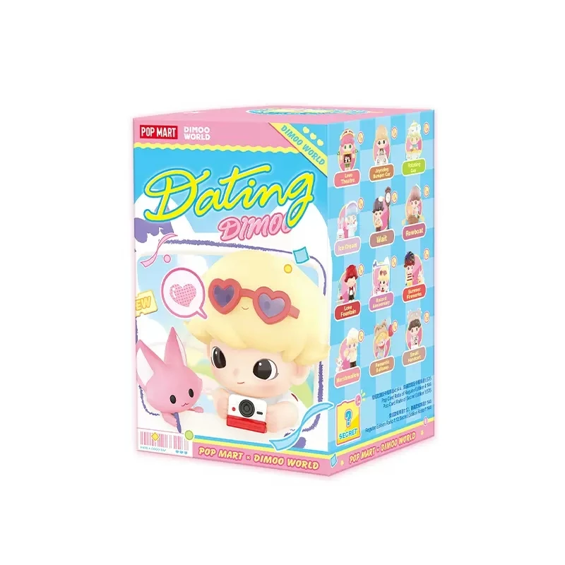 POP MART Dimoo Dating Series Blind Box Surprise Box Original Action ...
