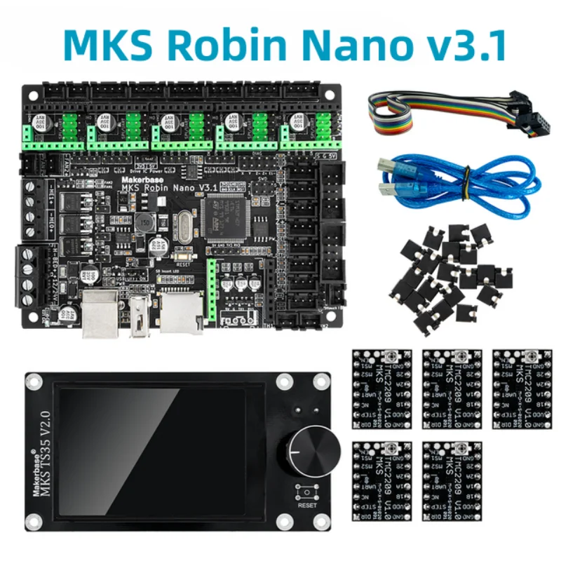 MKS Robin Nano V3.1 3D Printer Parts Control Board Motherboard 32bit ...