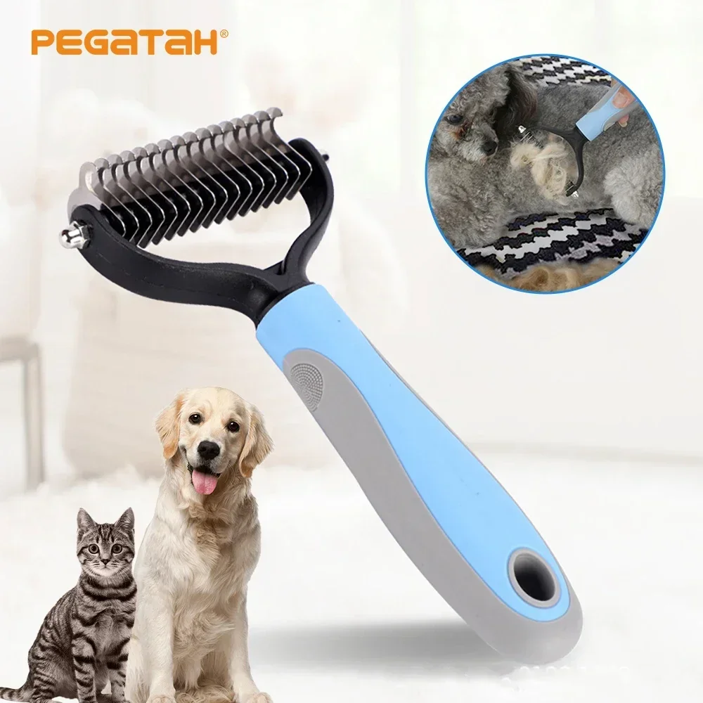 Dog-Comb-Pet-Hair-Removal-Comb-Cat-Grooming-Brush-Cat-Detangler-Fur ...