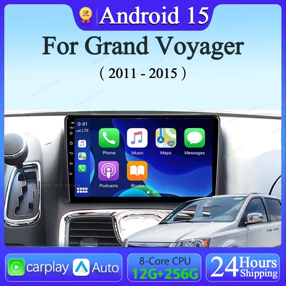 Android 15 For Chrysler Grand Voyager 5 2011 - 2015 For Dodge Grand ...