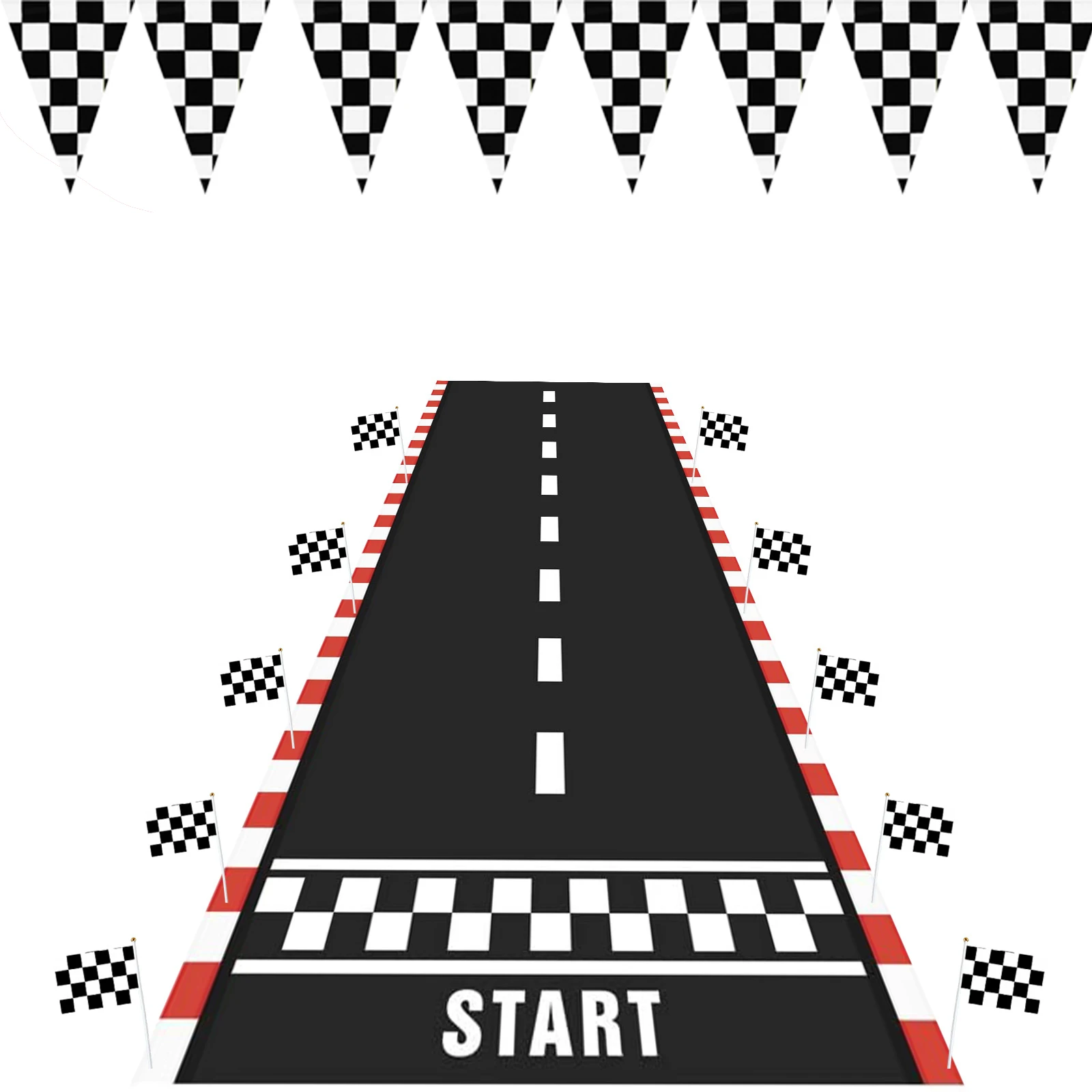 Race Car Starting Line Clipart