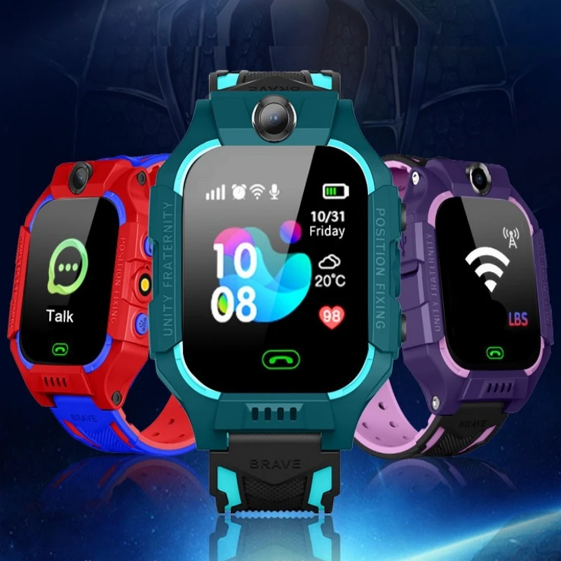 Sim-Card-Smart-Watch-For-Children-SOS-Call-Kid-Watches-Location-Tracker ...