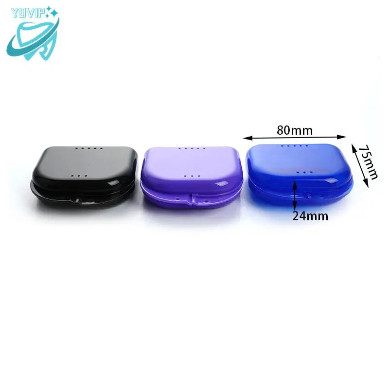 Dental-Orthodontic-Retainer-Denture-Storage-Case-Box-Mouthguard ...