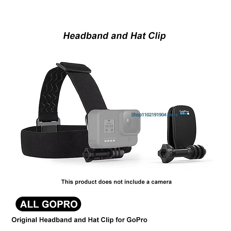 Original Adjustable Headband and Hood Clip with Fixed Strap for All ...