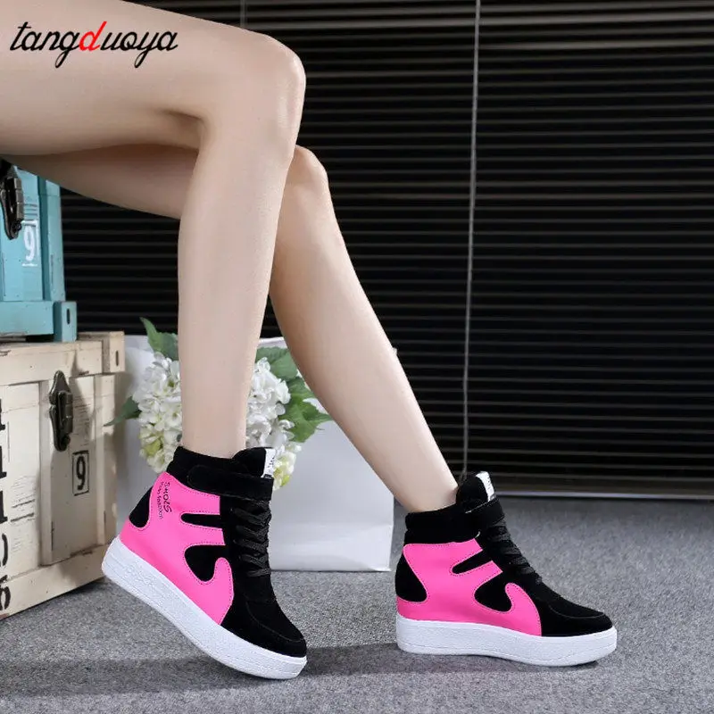 Hidden Wedge Sneakers For Girls