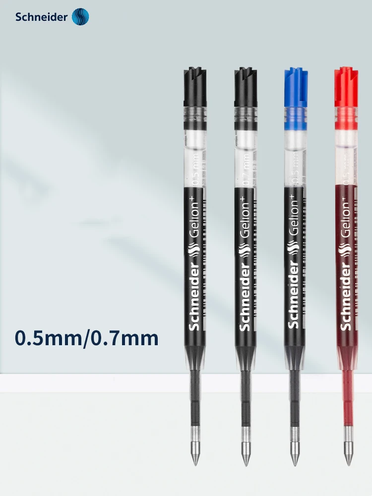 10pcs Schneider G-2 Gelion+ Gel Ink Cartridges Gel Pen Refill 0.5mm ISO ...