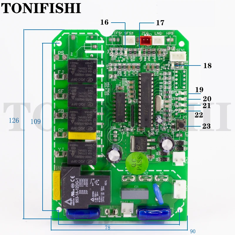 Universal Flow Ice Machine Computer Board Motherboard Ice Machine ...
