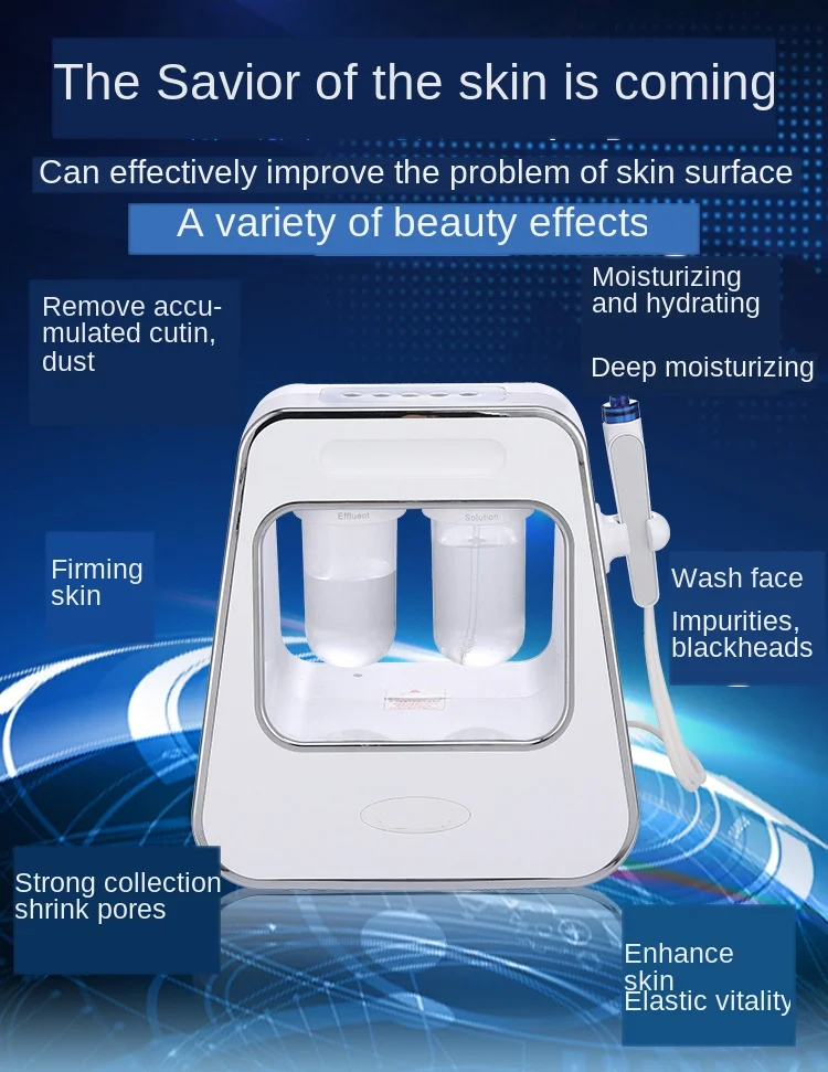 Blackhead Remover Pore Vacuum Acne Remover Micro Bubble Facial ...