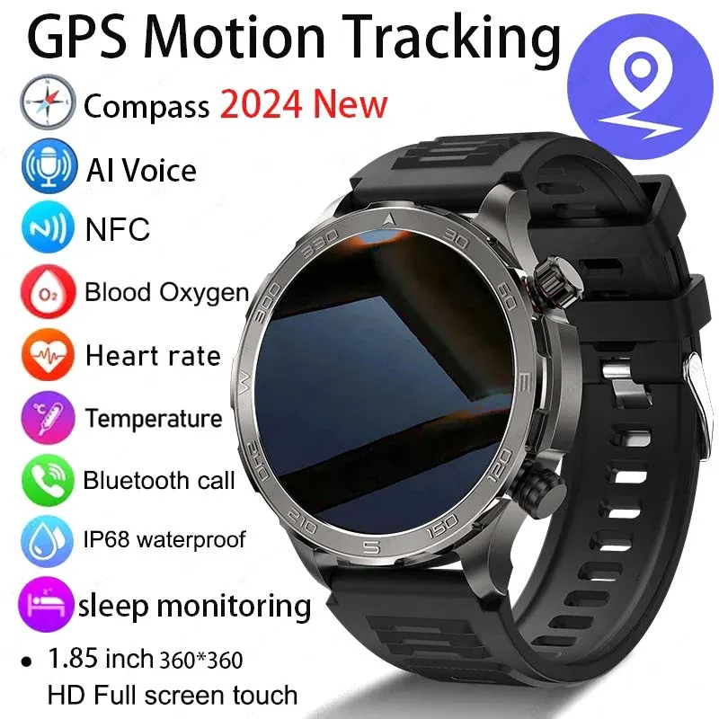 2024new-para-huawei-gps-esporte-rel-gio-inteligente-masculino-1-53-tela ...