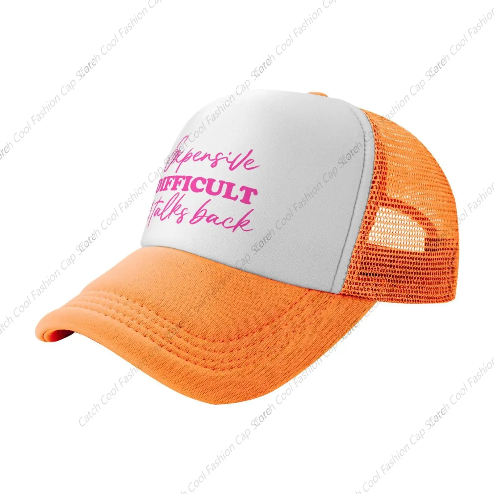 Expensive-Difficult-and-Talks-Back-Baseball-Cap-Vintage-Dad-Trucker ...