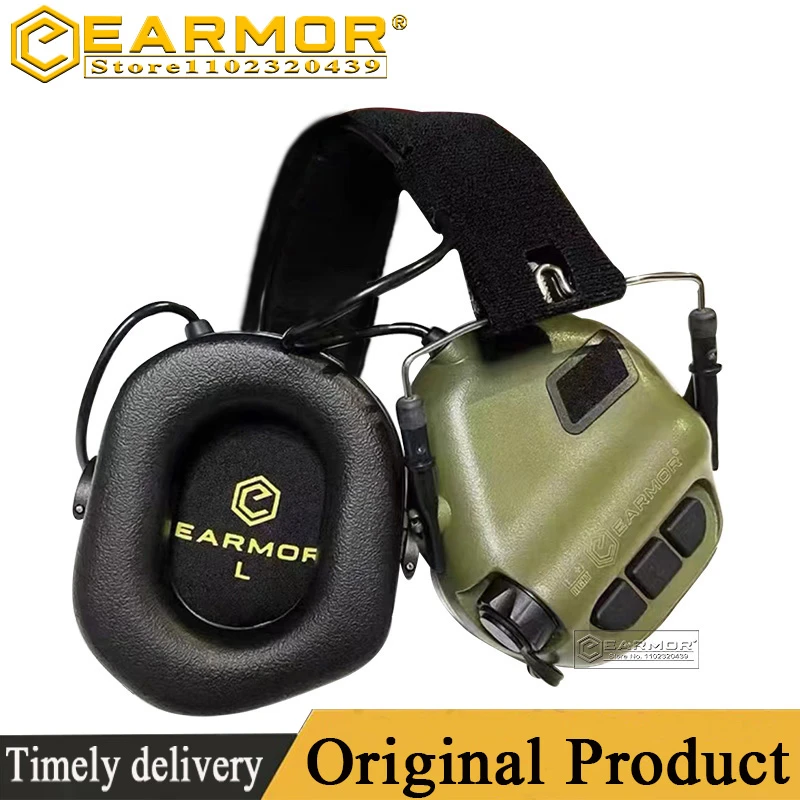 EARMOR 군용 전술 헤드셋, M31 MOD3 공기총 사격, 청력 보호, 방음 귀마개 귀 보호| | - AliExpress