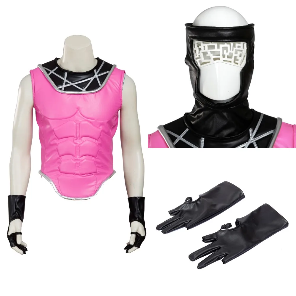 Leather-Gambit-Vest-Mask-Gloves-Cosplay-Costume-Accessories-Individual ...