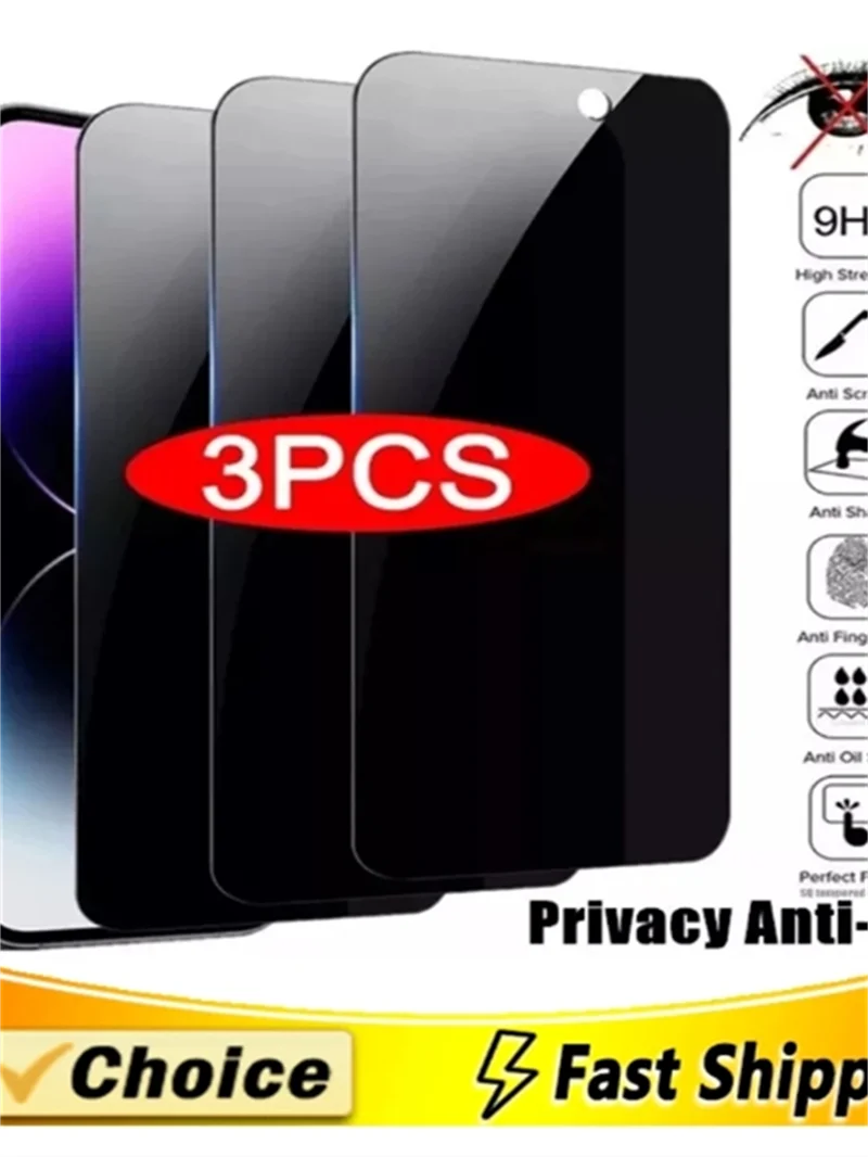 3Pcs-Privacy-Screen-Protector-for-iPhone-14-13-11-12-Pro-Max-Anti-spy ...