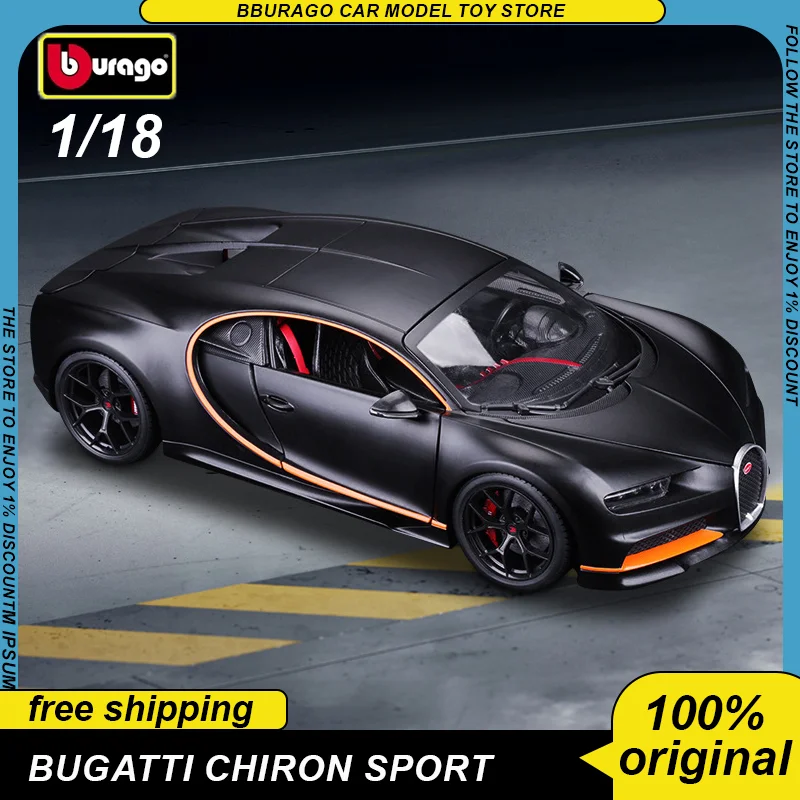 Bburago-Bugatti-1-18-Chiron-Divo-Chiron-Sport-Car-Sports-Car-Diecast ...