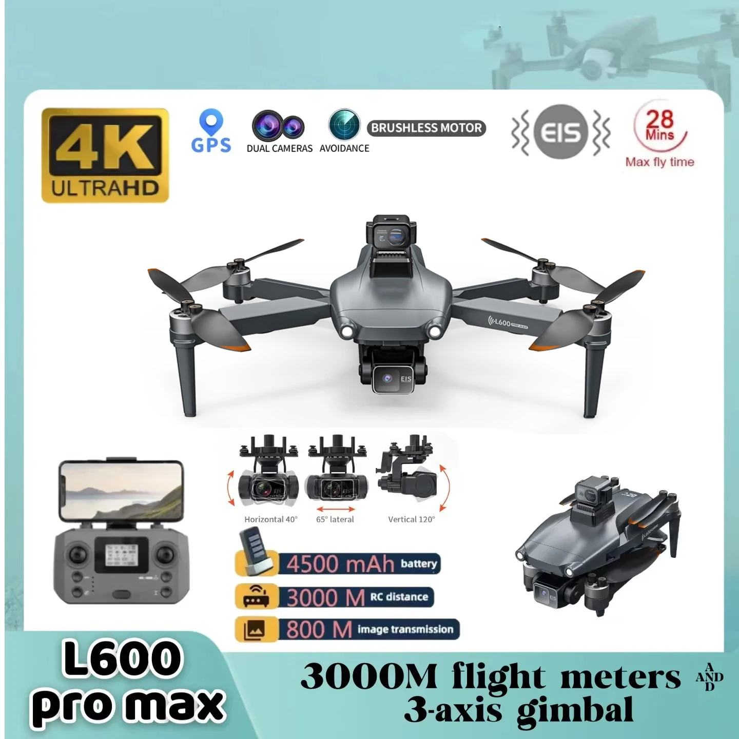 L600-PRO-MAX-Drone-4K-Professional-HD-Dual-Camera-Obstacle-Avoidance ...