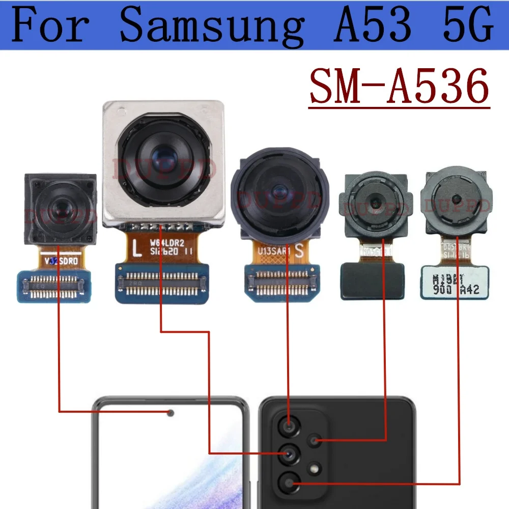 Front-Rear-Camera-For-Samsung-Galaxy-A53-5G-SM-A536B-A536U-A536N-Back ...