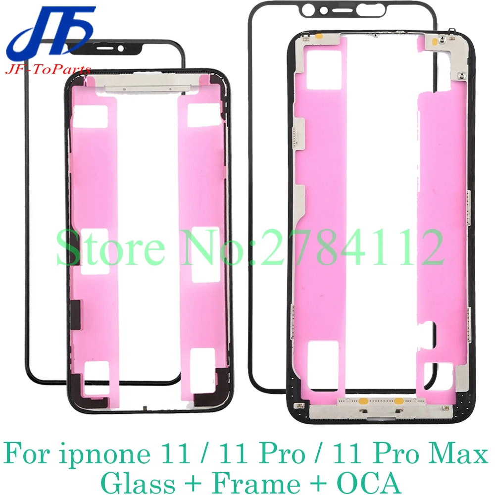 Cristal-exterior-frontal-con-marco-OCA-laminado-reemplazo-de-bisel-para ...