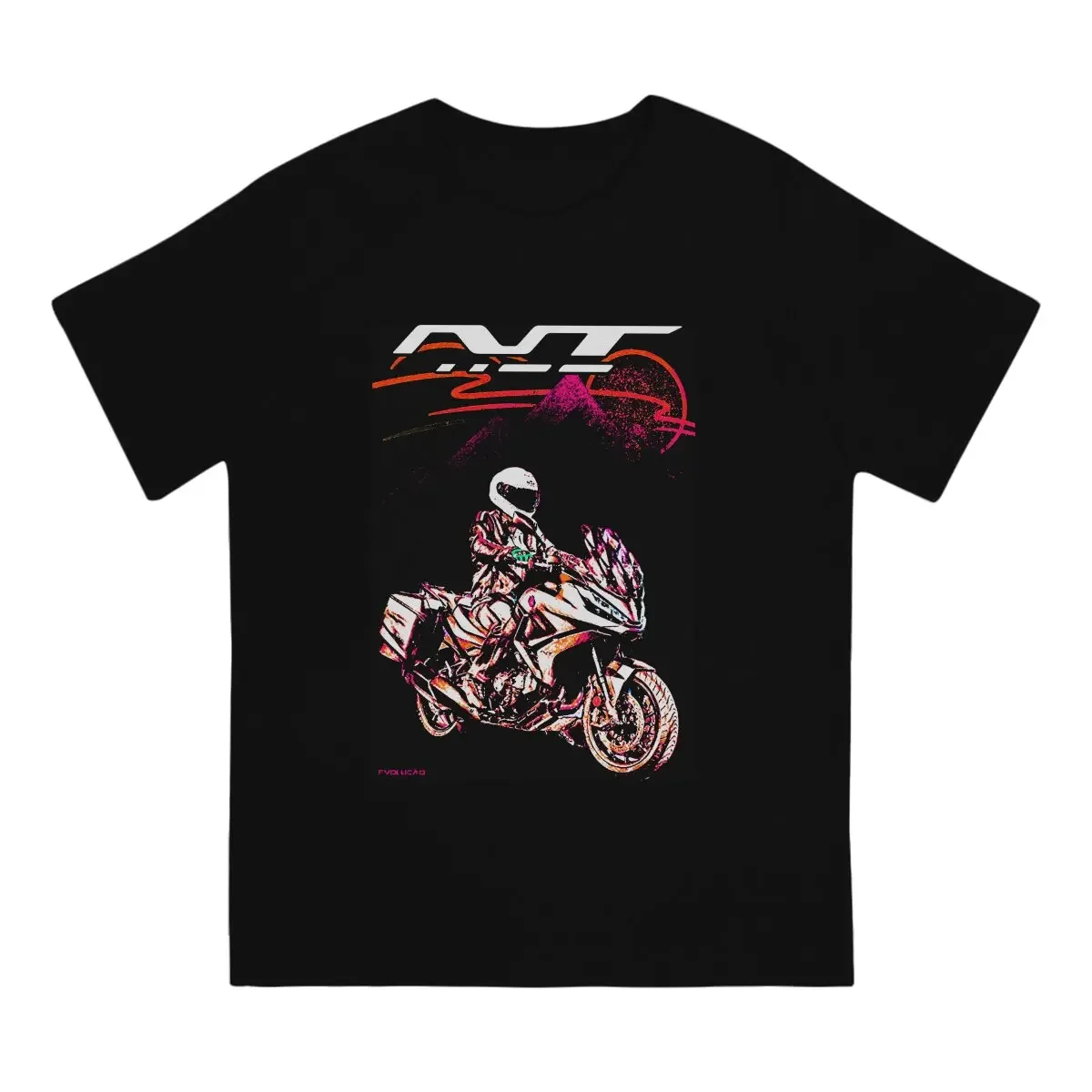 NT1100-T-Shirt-Men-Cotton-Casual-T-Shirt-O-Neck-Moto-Tees-Short-Sleeve ...