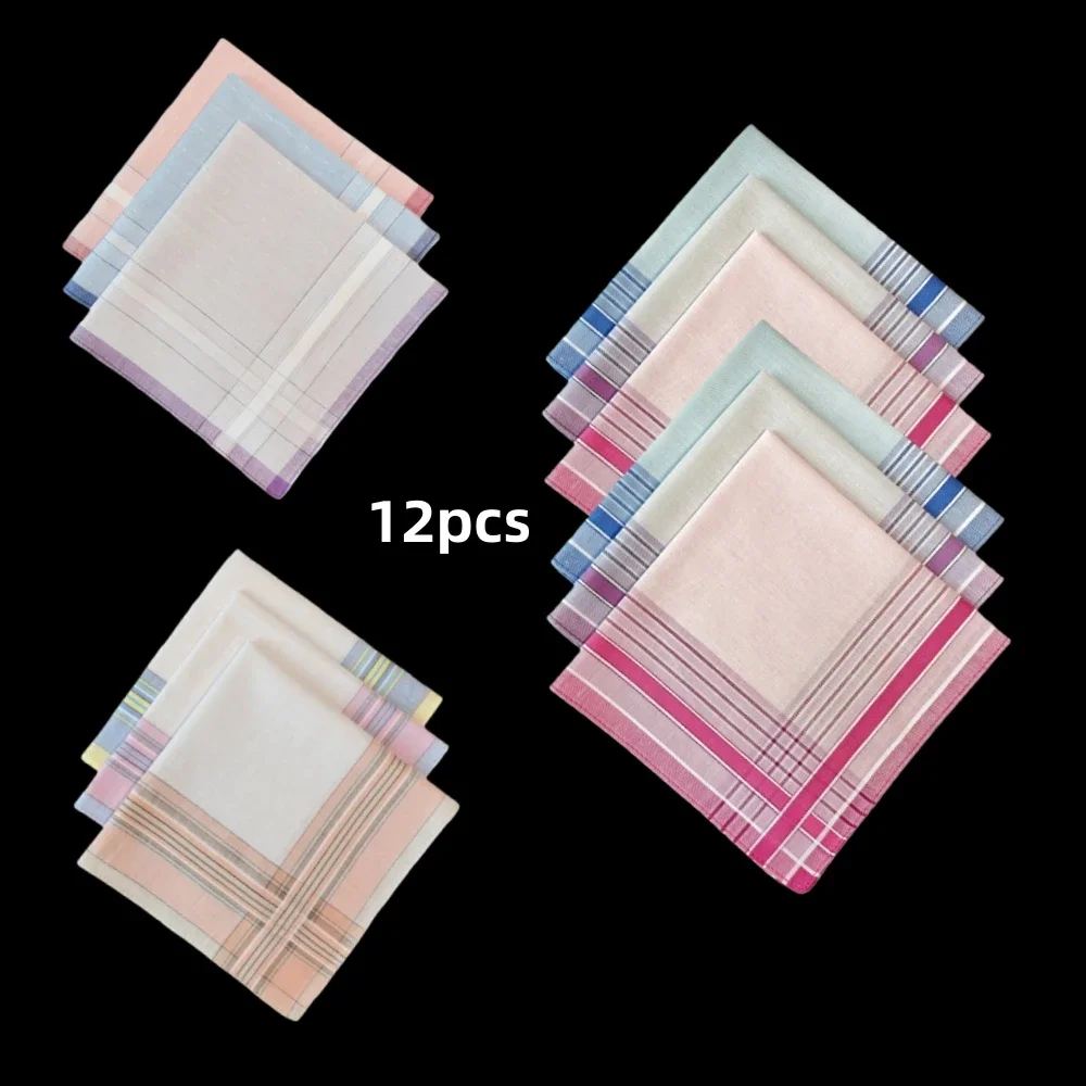 29CM/11.4in cotton jacquard mini handkerchief universal fashionable and ...