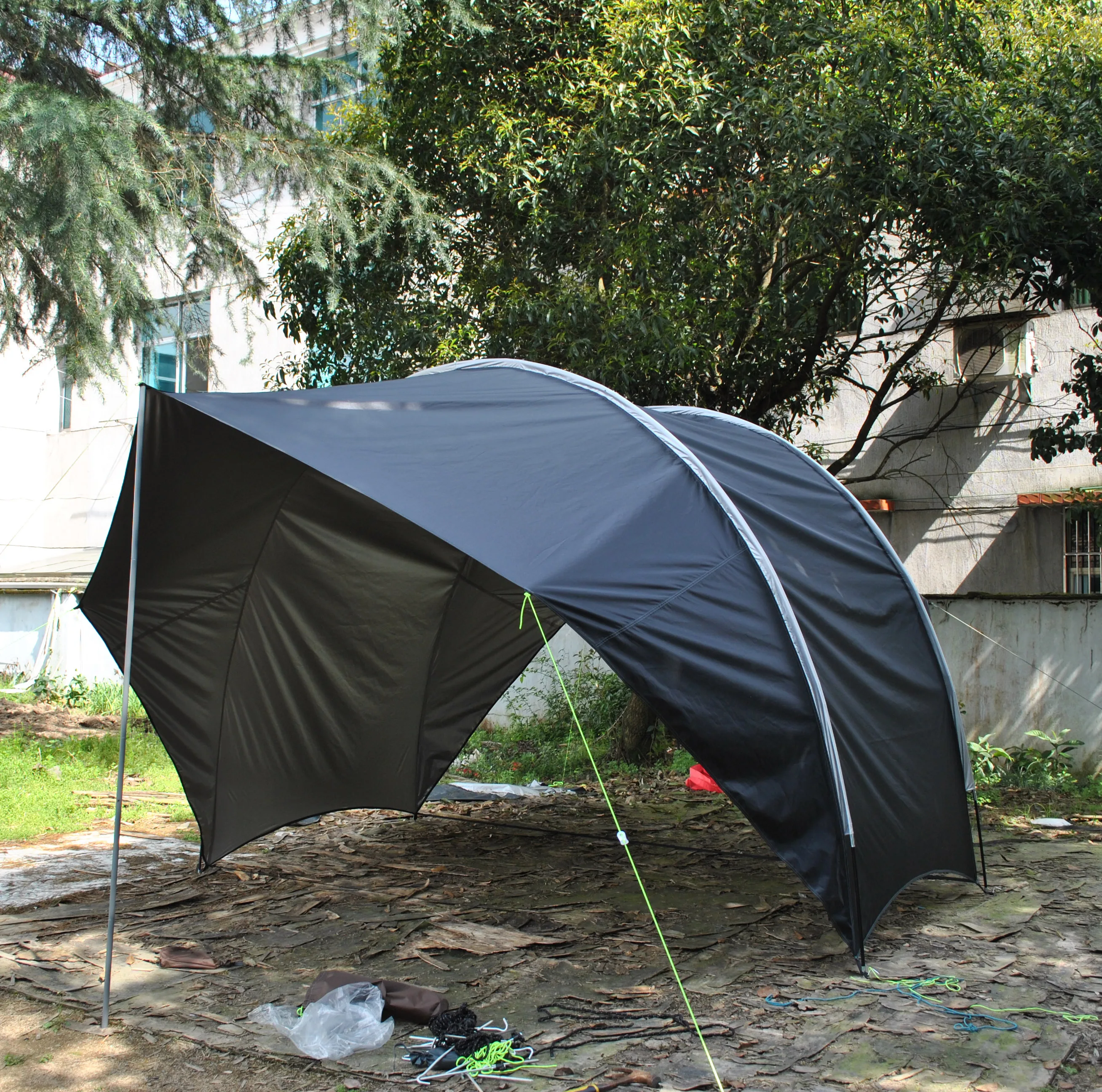 CZX 577 Black shell tarp,Roadhouse Tarp, 캠핑 및 오버랜드 셸터는 비 및 태양, 캠핑 캐노피 ...