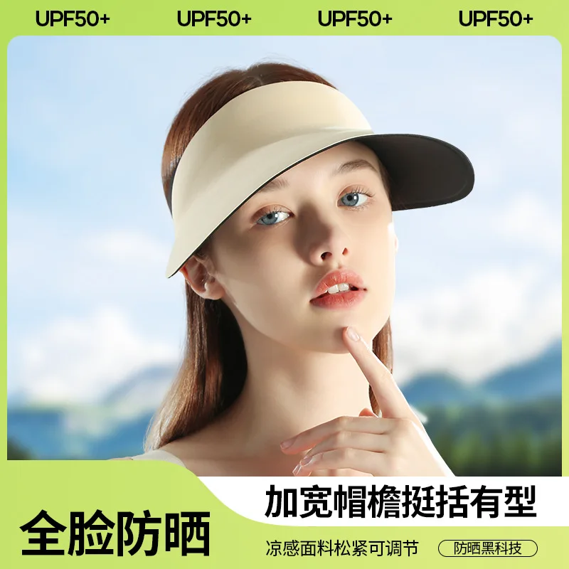 Summer-Sunscreen-Sun-Hat-Anti-ultraviolet-Sunshade-Large-Brim-Hollow ...