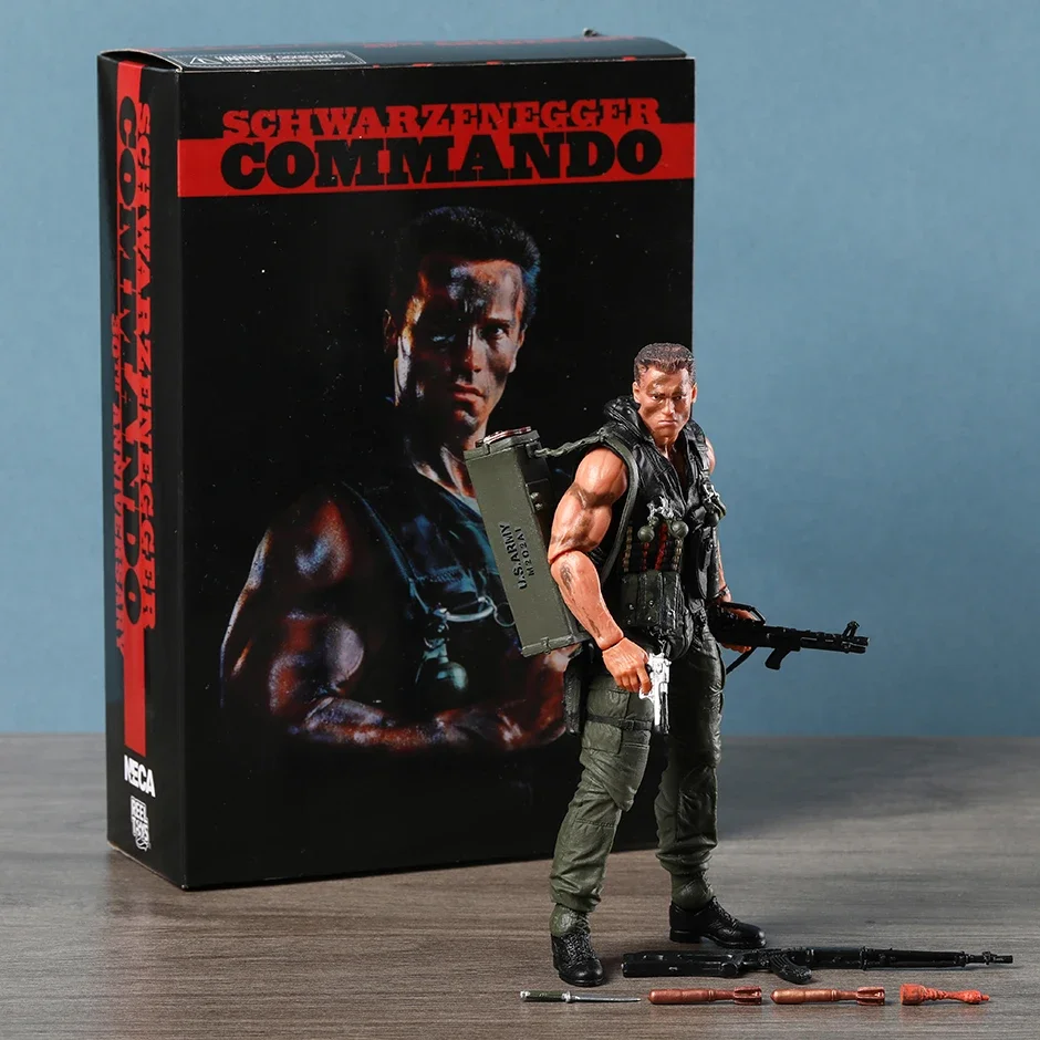 NECA-Commando-30th-Anniversary-John-Matrix-7-Action-Figure-Joint ...