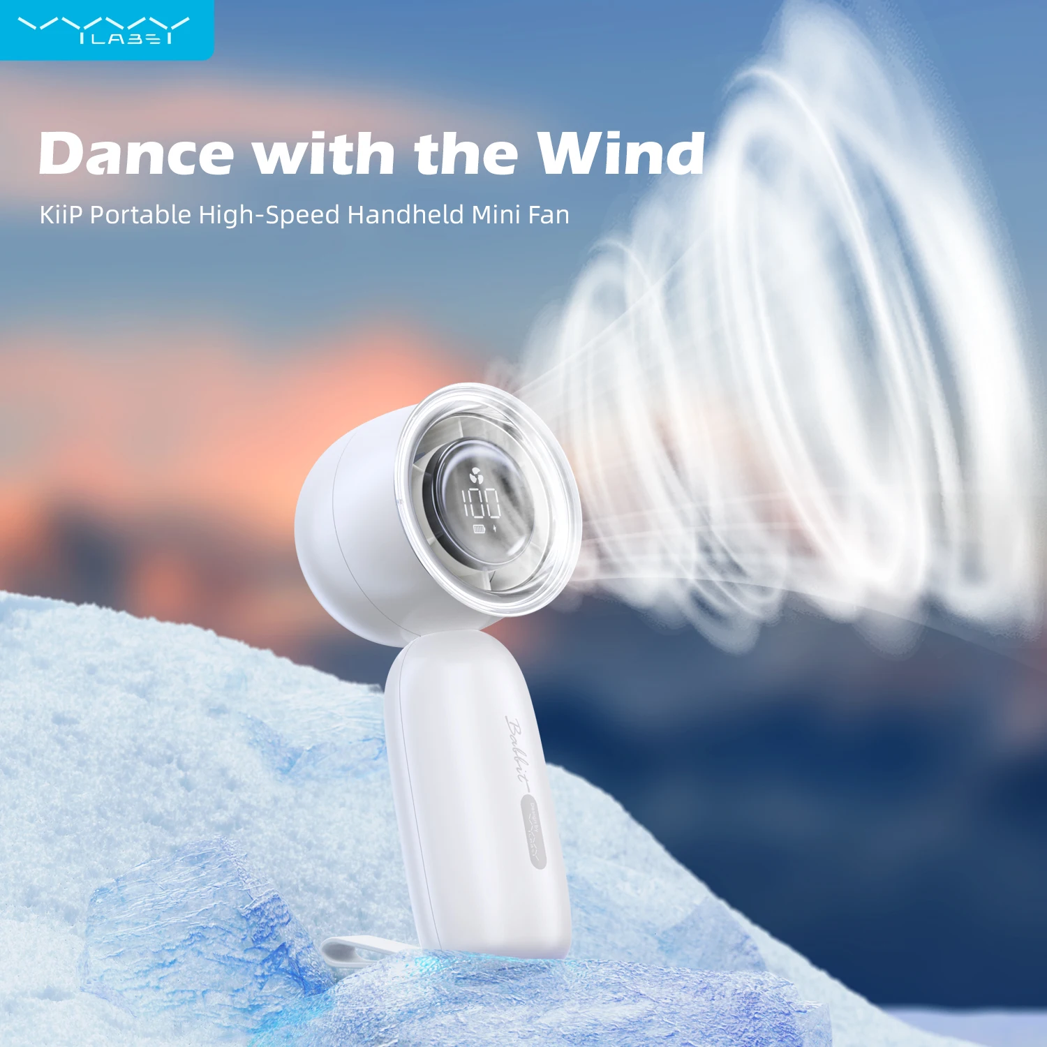 VyVylabs-Portable-Cool-Fan-5-Speed-Adjustable-High-Speed-Handheld-Fans ...