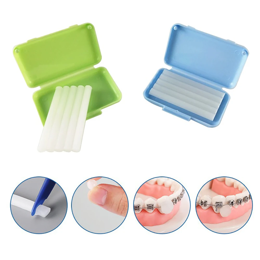 10boxes Denspay Dental Orthodontic Wax Relief Wax Sticks For Braces ...