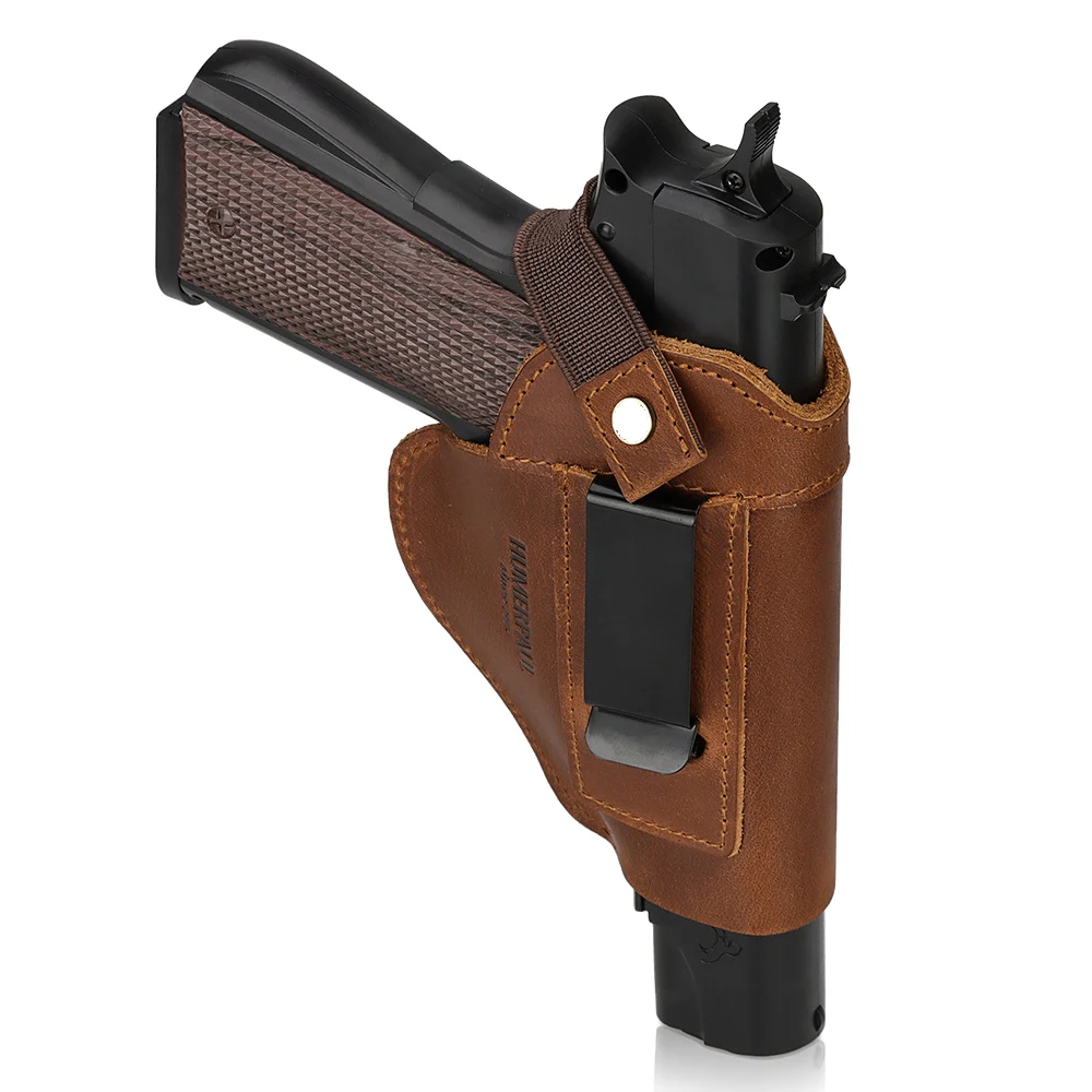 Genuine-Leather-Pistol-Holster-Universal-Gun-Holster-Leather-Holster ...