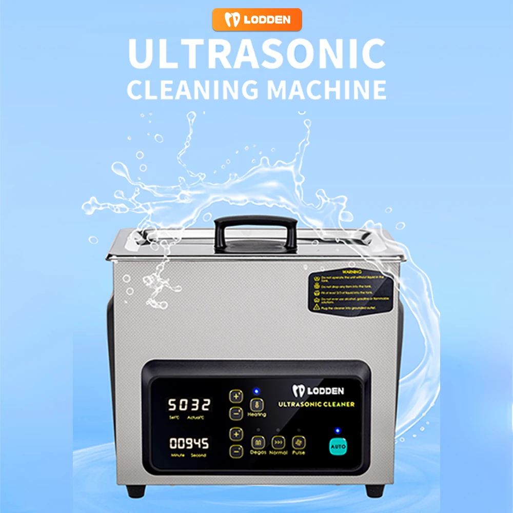 Dental Ultrasonic Cleaning Machine 360° Full Coverage One Button ...