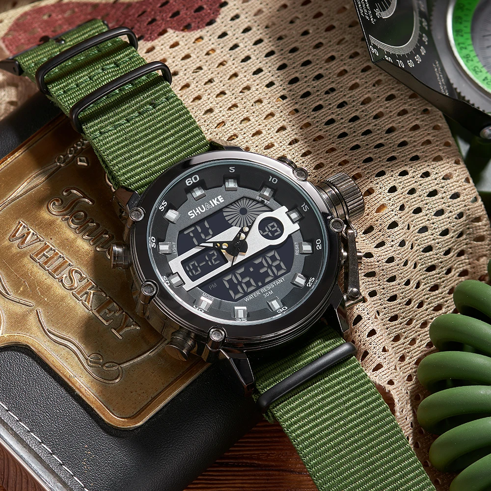 Men-s-Nylon-Watch-New-Fashion-Sports-Digital-Quartz-Electronic ...