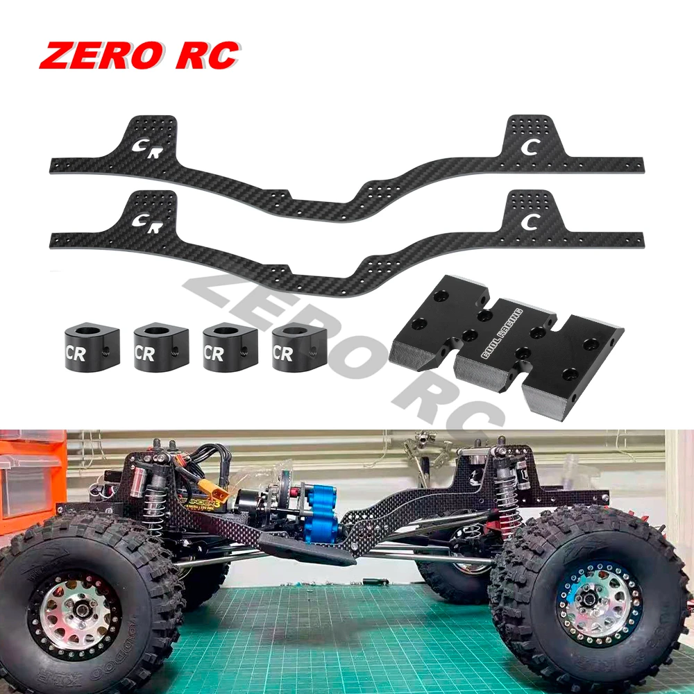 ROCK CRAWLER – ensemble de Rails de châssis LCG en Fiber de carbone ...